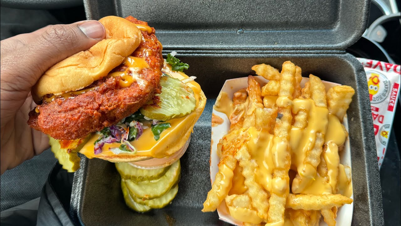 Dave’s Hot Chicken Cauliflower Slider & Tenders #food #foodie # ...