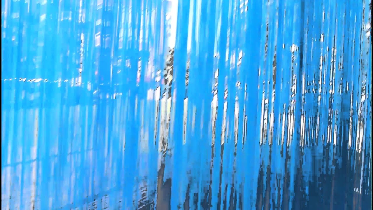 Penetrable Blue: walk-through art structure - YouTube