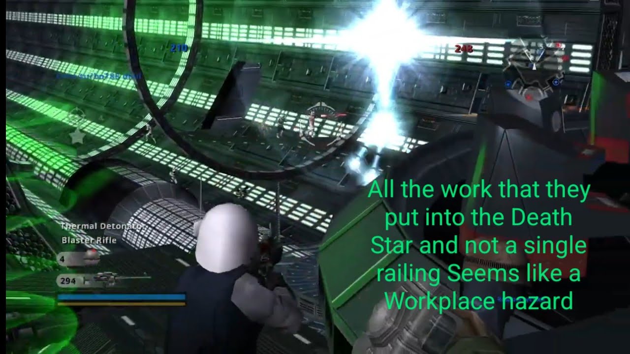 Star Wars Battlefront 2 (2005) Death Star Multiplayer - YouTube