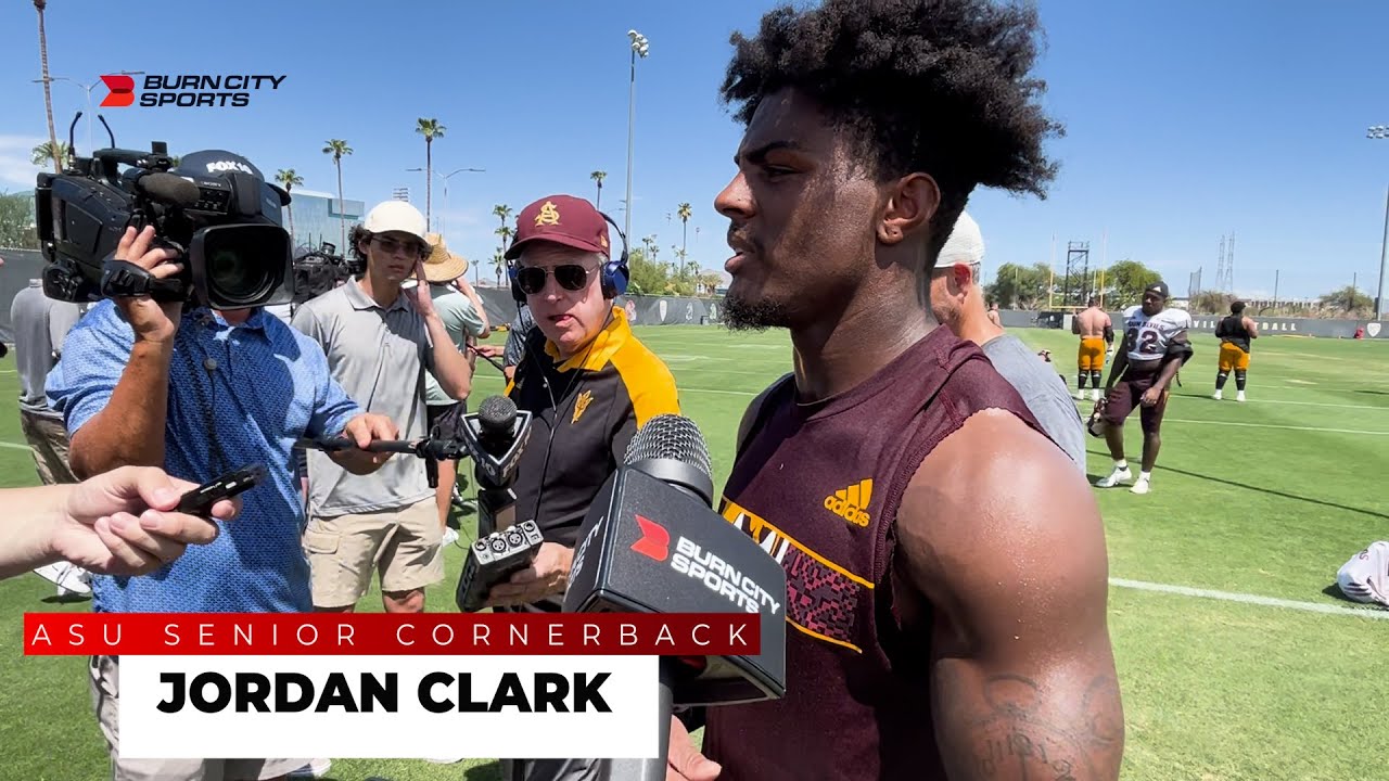 ASU Senior CB Jordan Clark Reacts to Team's Self-Imposed Bowl Ban - YouTube
