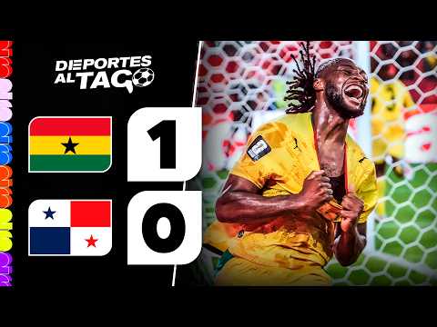 ✅ GHANA se lo GANÓ en la ÚLTIMA 1-0 a PANAMÁ en su debut