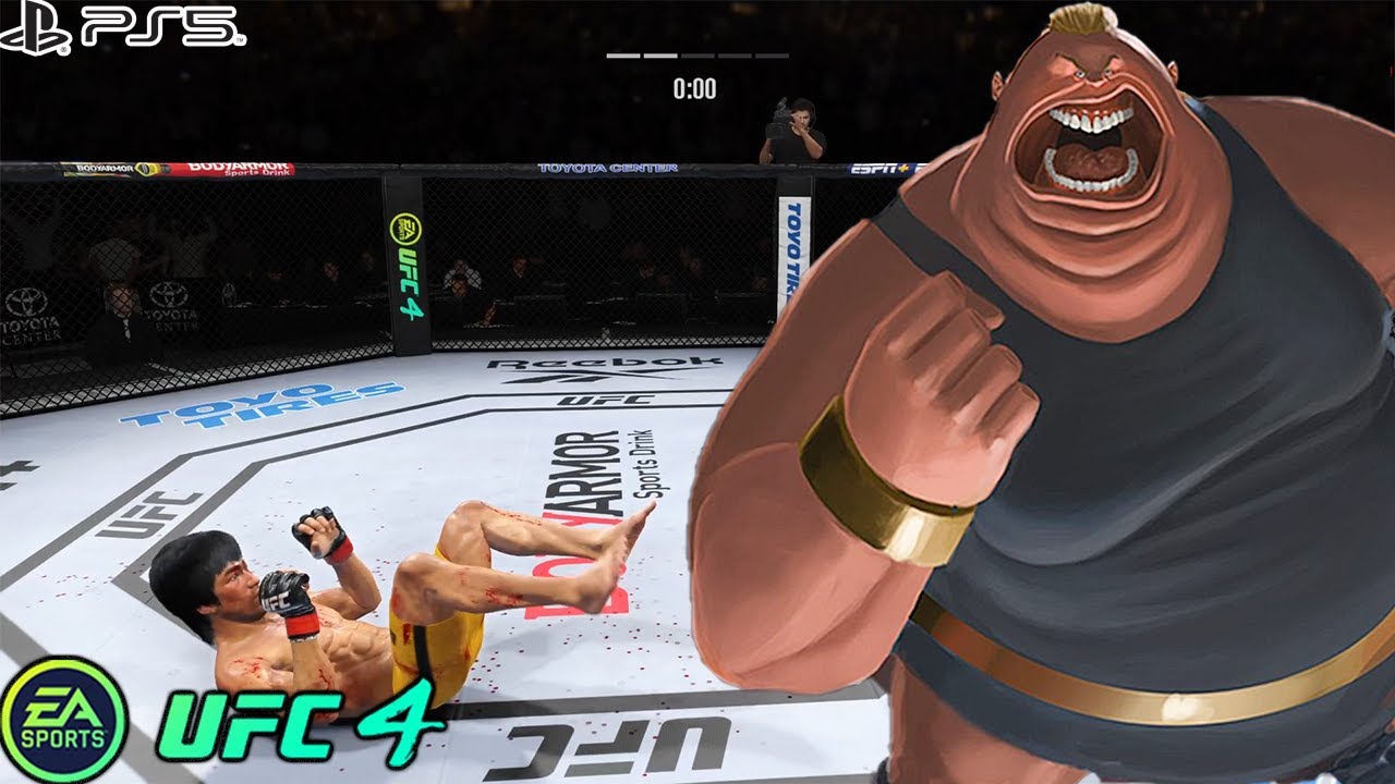 UFC 4 | Bruce Lee VS Blob (comics) | PS5 - YouTube