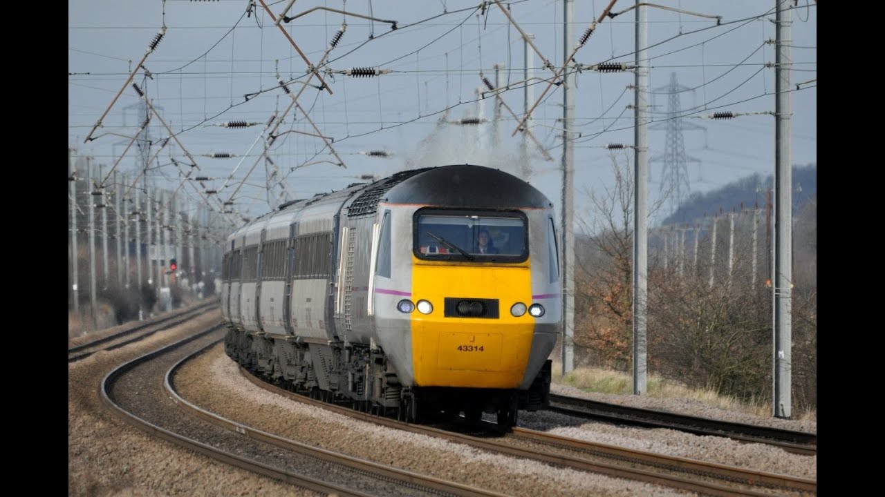 ECML Passenger Trains At Speed, Sandy 06 03 14 - YouTube