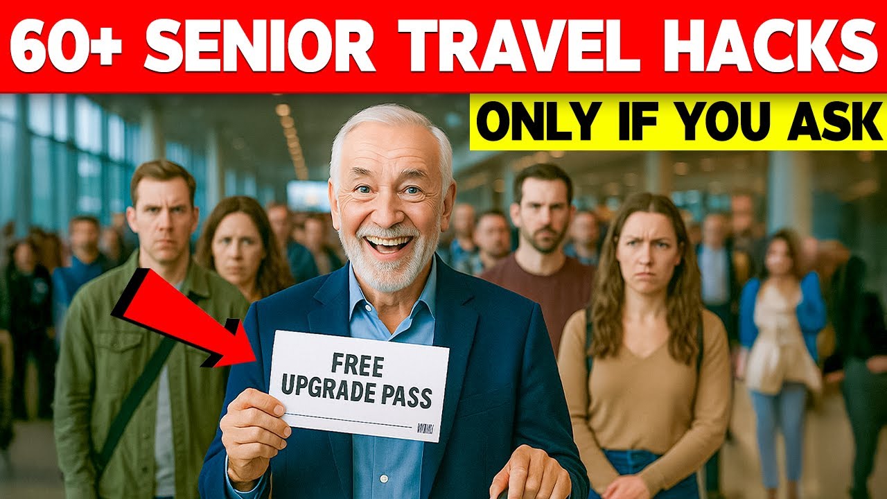 20 Senior Hacks Airlines Don't Want YOU To Know! - YouTube