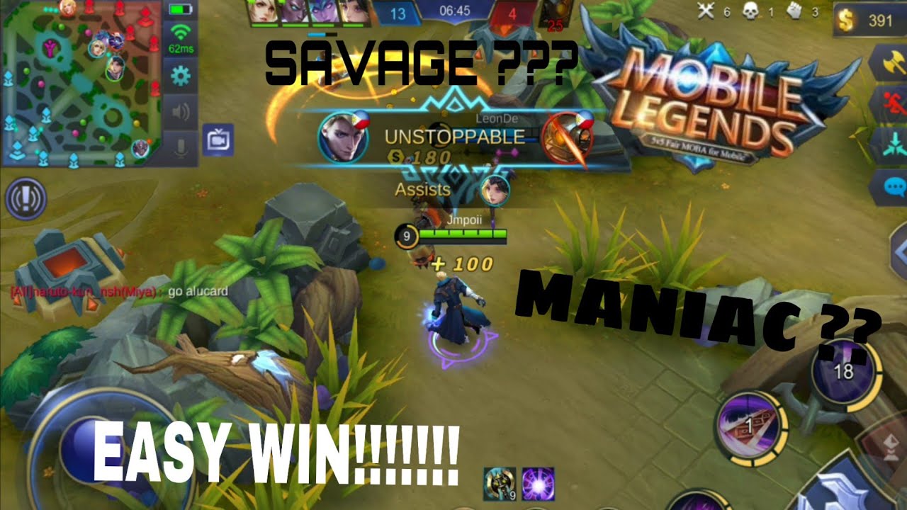 Mobile Legends | Playing w My Brother | Kill Montage - YouTube