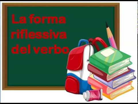 Verbi riflessivi - lezione di grammatica - YouTube