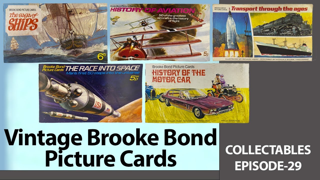 Collectables Episode 29 - Vintage Brooke Bond Picture Cards - YouTube