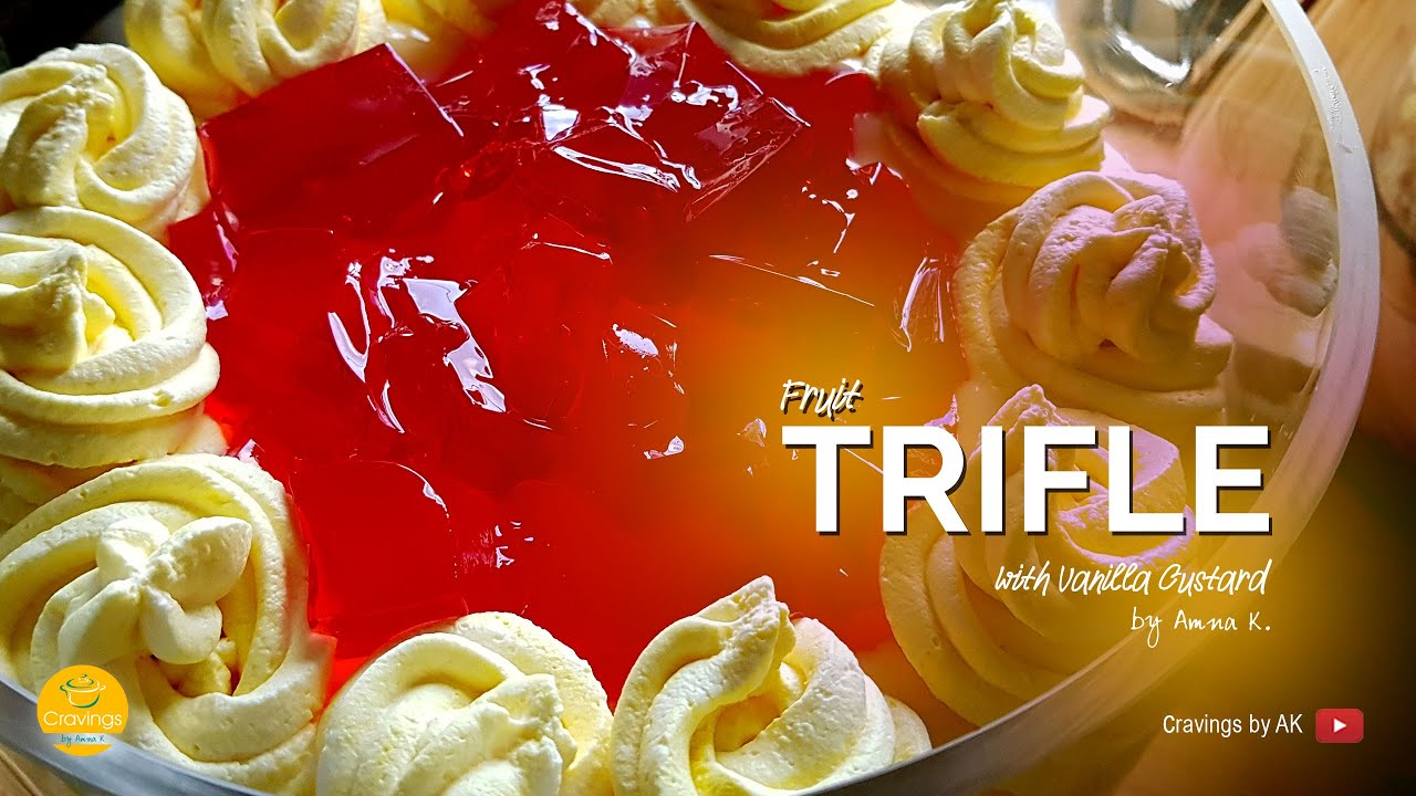 Fruit Trifle | Simple and Easy Trifle with store-bought 6 Ingredients ...
