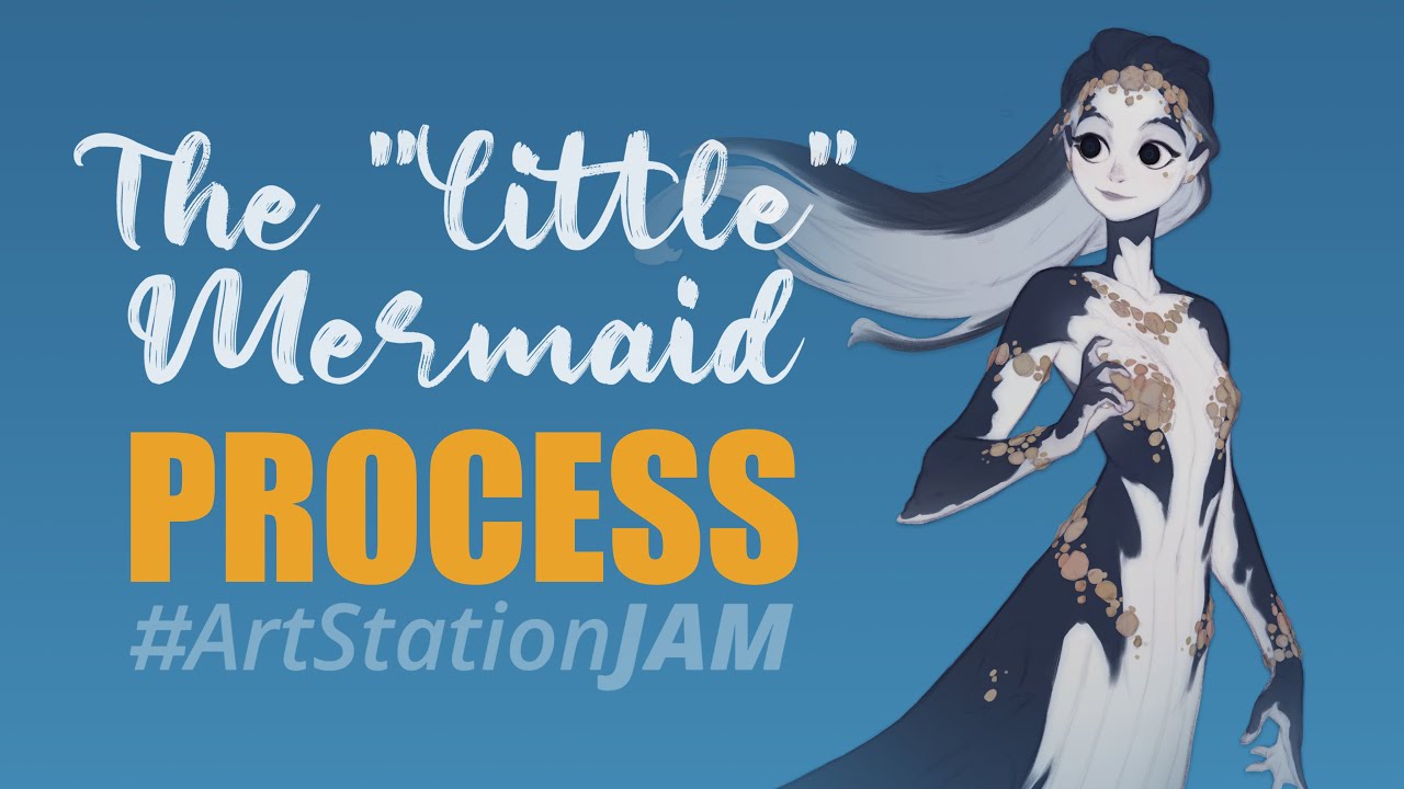 The "Little" Mermaid - Character Design Process - YouTube