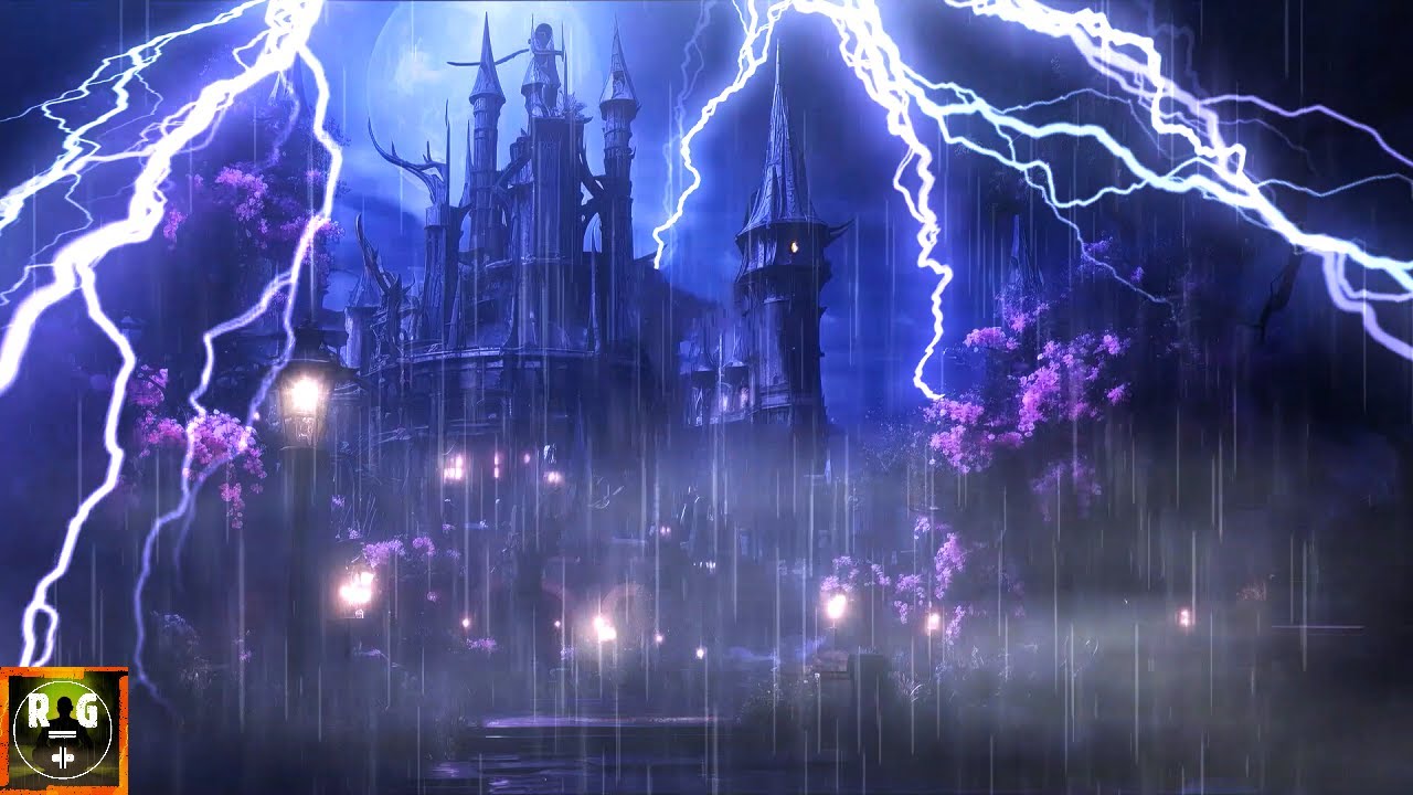 Huge Thunderstorm Noises with Rain, Heavy Thunder and Loud Lightning ...