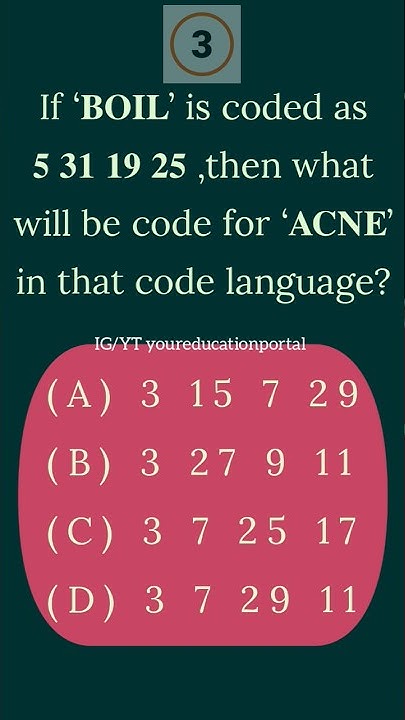Comment Your Answer Coding Decoding Solvethepuzzle Solve Codingdecodingmaths Mathstricks Shorts