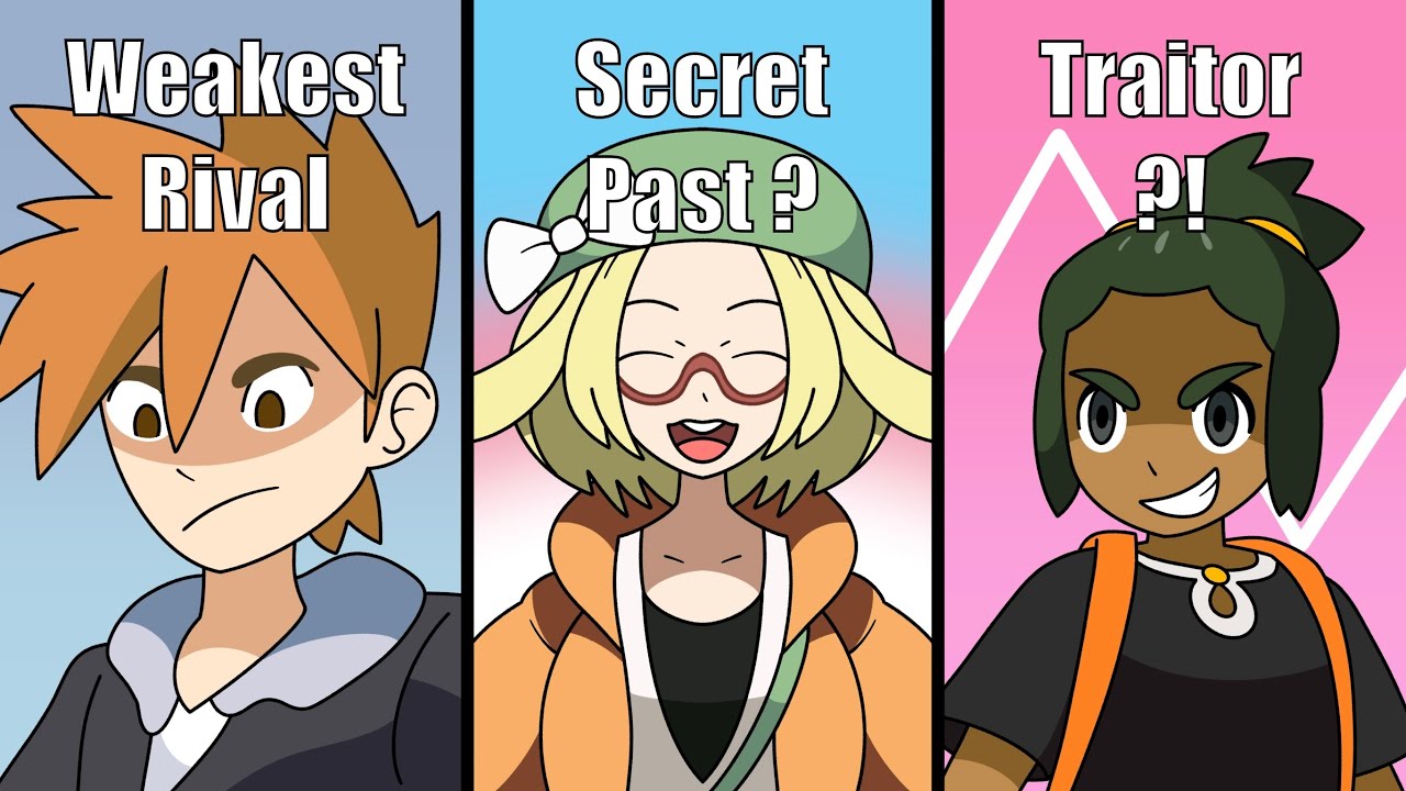 1 Fact about EVERY Pokémon Rival! - YouTube