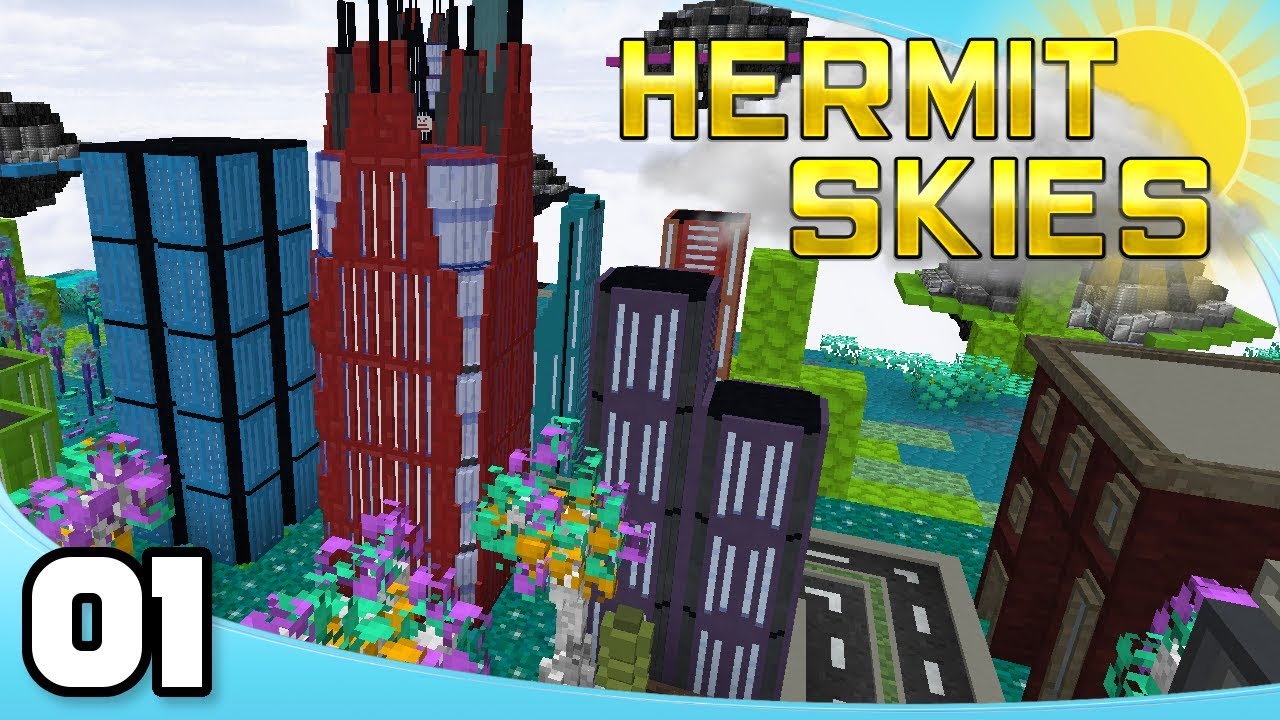 Hermit Skies - Ep. 1: A New Beginning | Project Ozone Lite - Minecraft ...