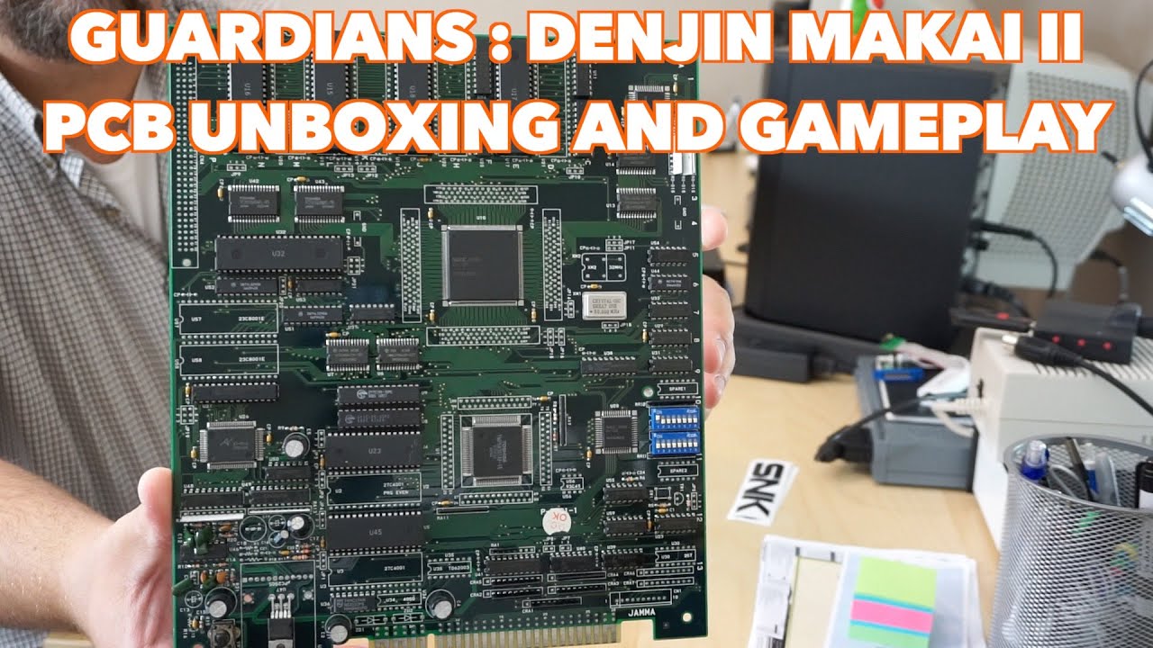 Guardians: Denjin Makai II PCB unboxing and gameplay - YouTube