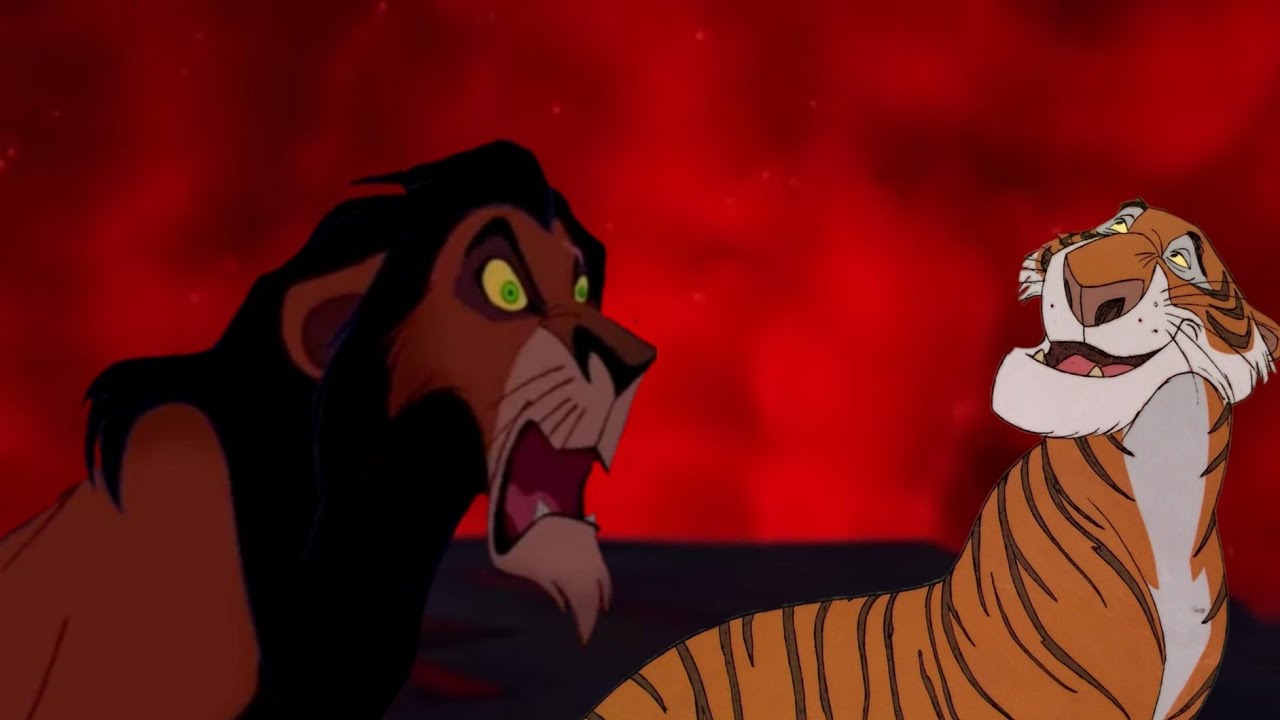 Shere Khan vs Scar random battle - YouTube