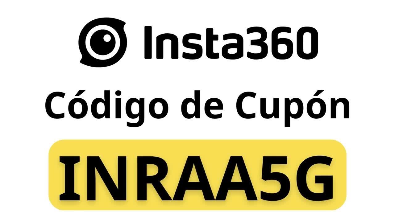 Código de Cupón Insta360 2025 "INRAA5G" | Hasta 40% de Descuento ...
