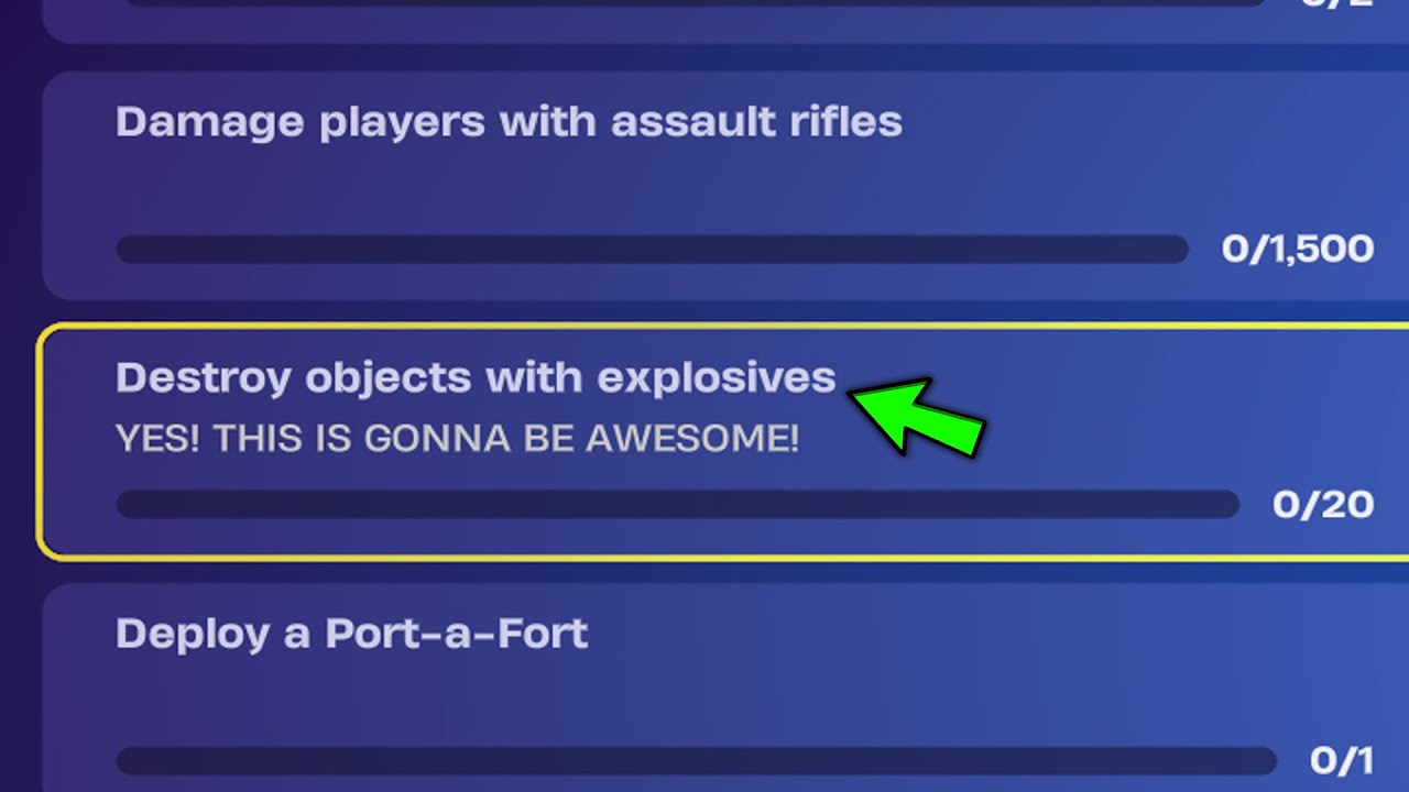 Easily Destroy objects with explosives - Fortnite Season 3 Greatest ...
