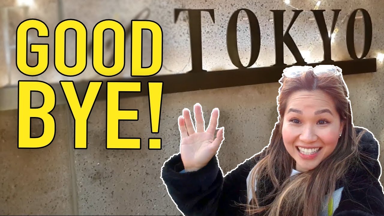 JAPAN VLOG 12 | GOODBYE TOKYO! =( - YouTube