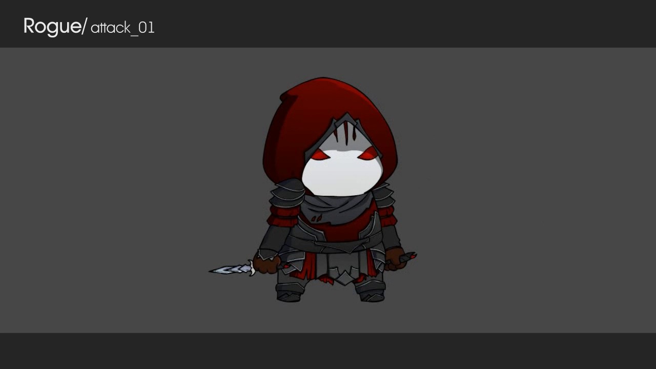 Fantasy characters 2D (Rogue) - YouTube