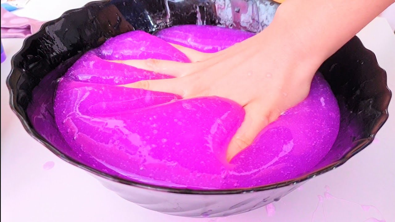Water Slime Recipe!! How to make Watery Jiggly Slime! Como hacer slime ...