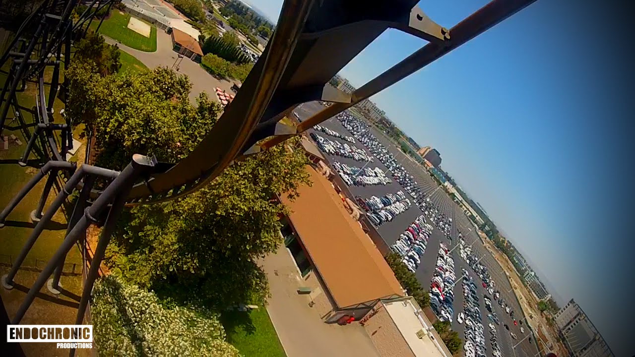 GoPro: POV Rollercoaster Top Gun / Flight Deck Ride - YouTube