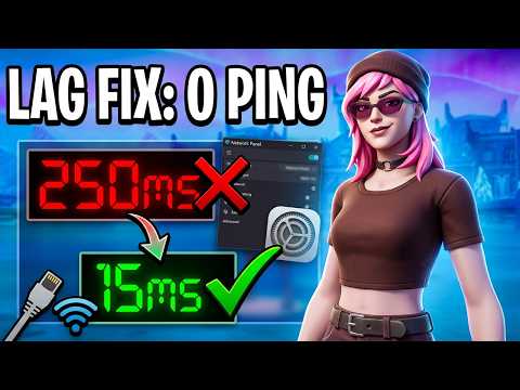 How To Get 0 Ping In Fortnite Like The PROS!