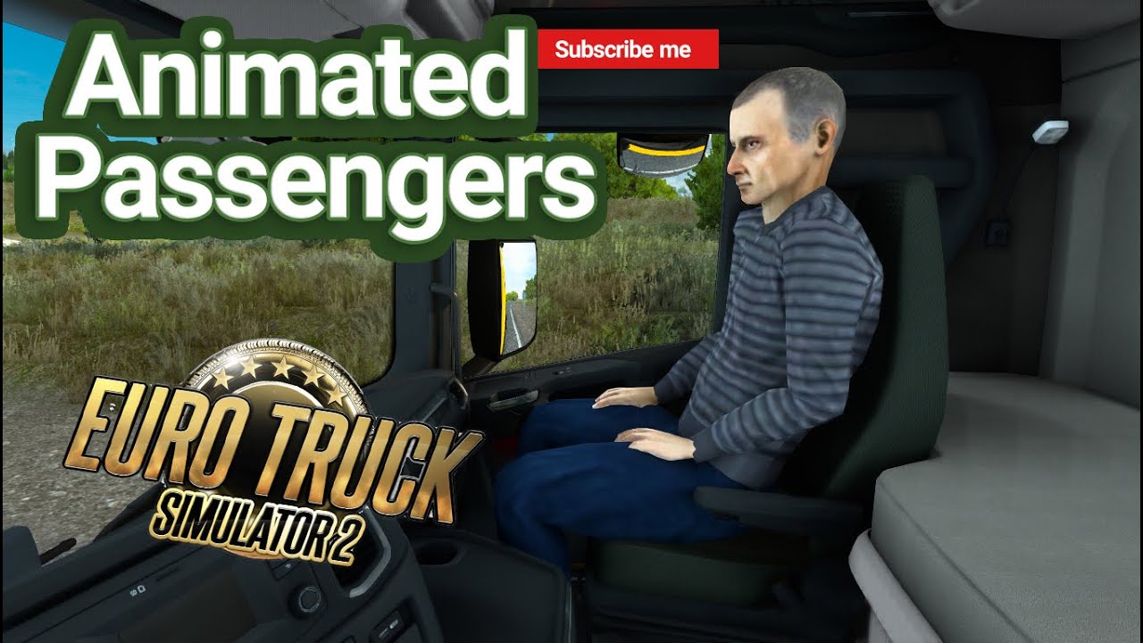 [ETS2] Animated Passenger [1.43] - YouTube