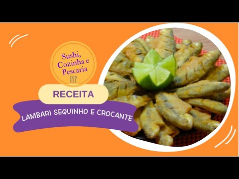 Lambari sequinho e crocante - Como fazer porção de lambari frito - YouTube