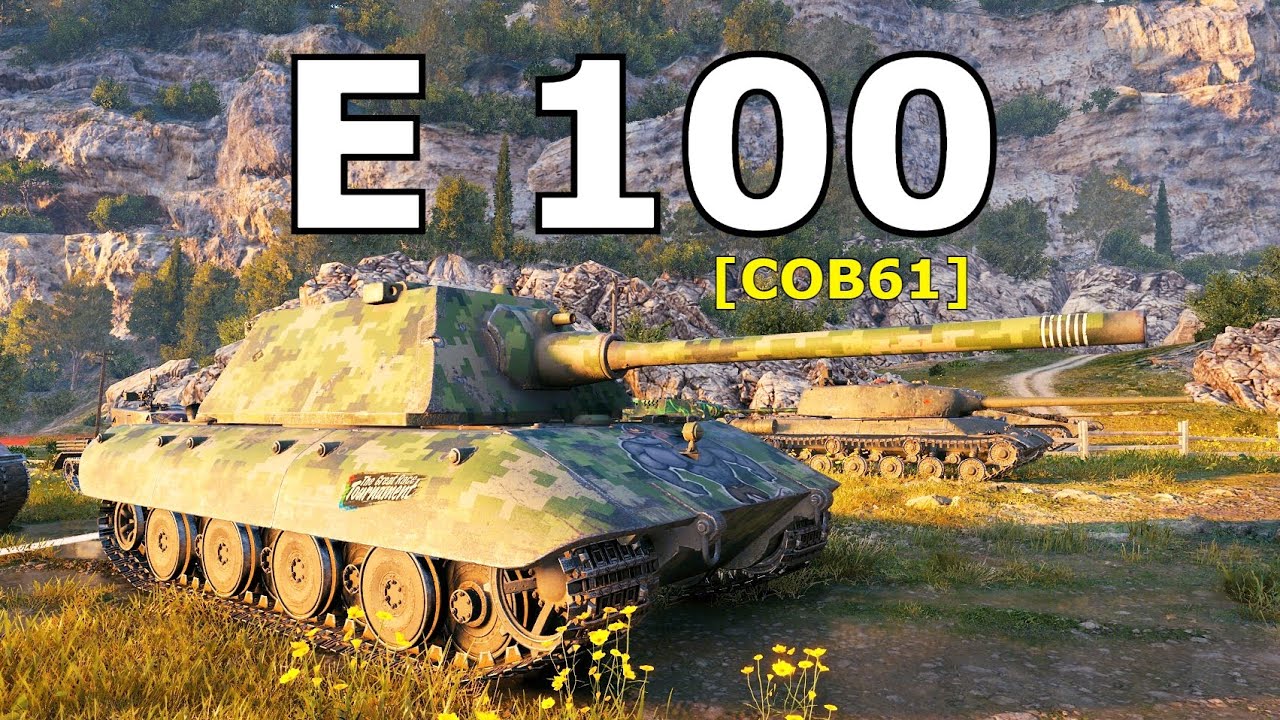 World of Tanks E 100 - 7 Kills 11,1K Damage - YouTube