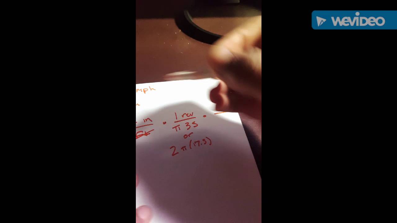 MPH To RPM Conversion YouTube