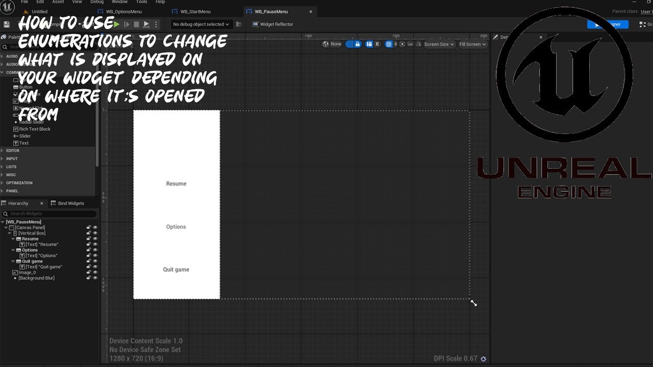 How to use Enumerations to change what displays on your widget ...