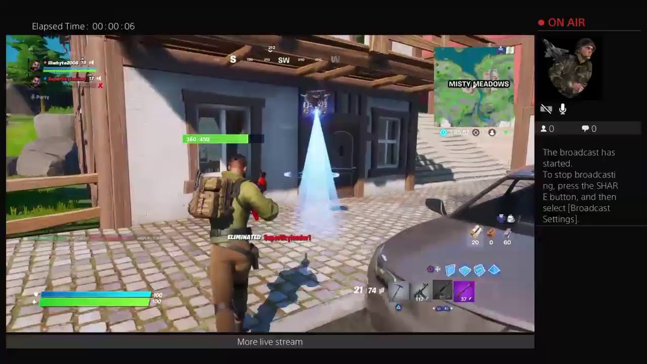 Fortnite battle lab 1 v 1 with my friend - YouTube