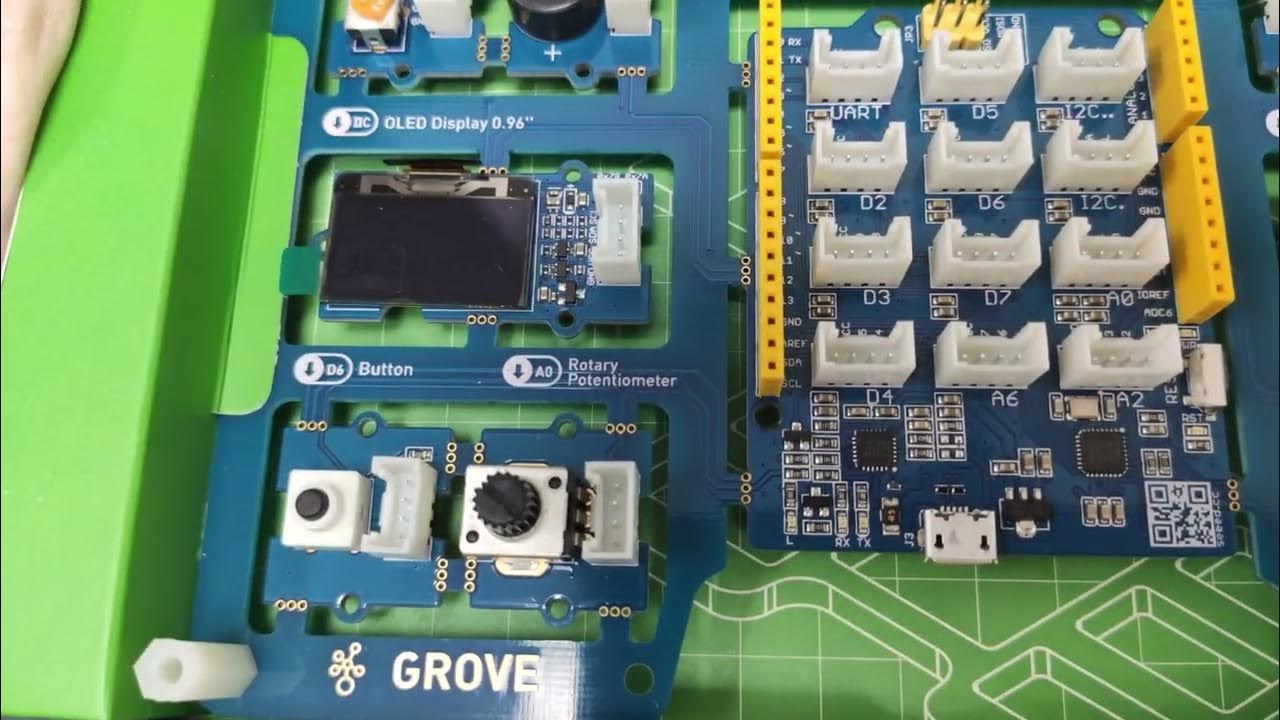 2022 UNBOXING GROVE BEGINNER KIT FOR ARDUINO 4K 60FPS - YouTube