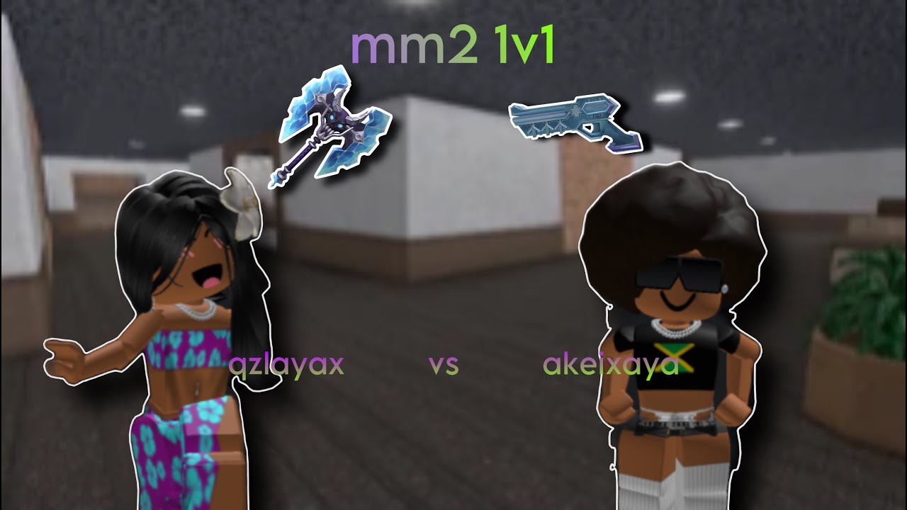 mm2 1v1| Ft qzlayax - YouTube