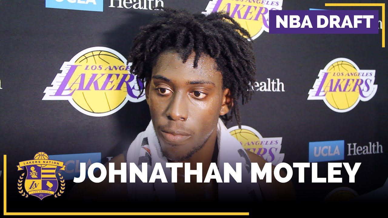 NBA Draft Prospect: Johnathan Motley Lakers Interview (Forward, Baylor ...