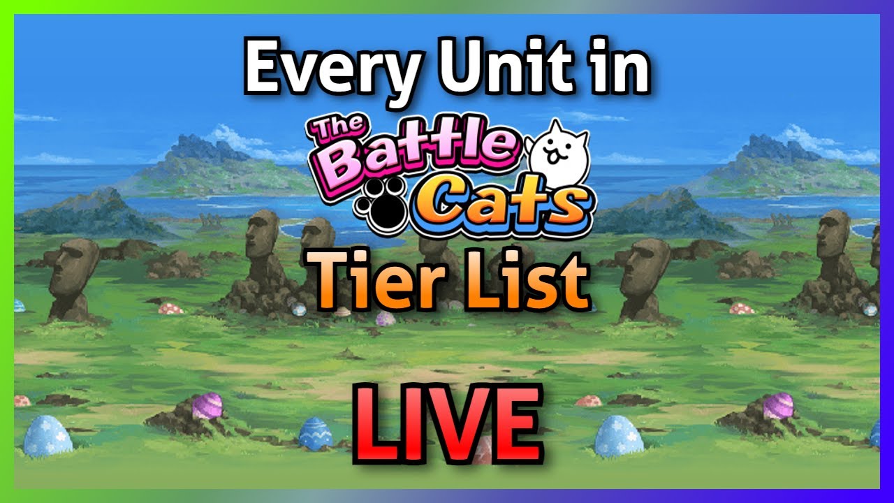 All Units in The Battle Cats Tier List! - YouTube