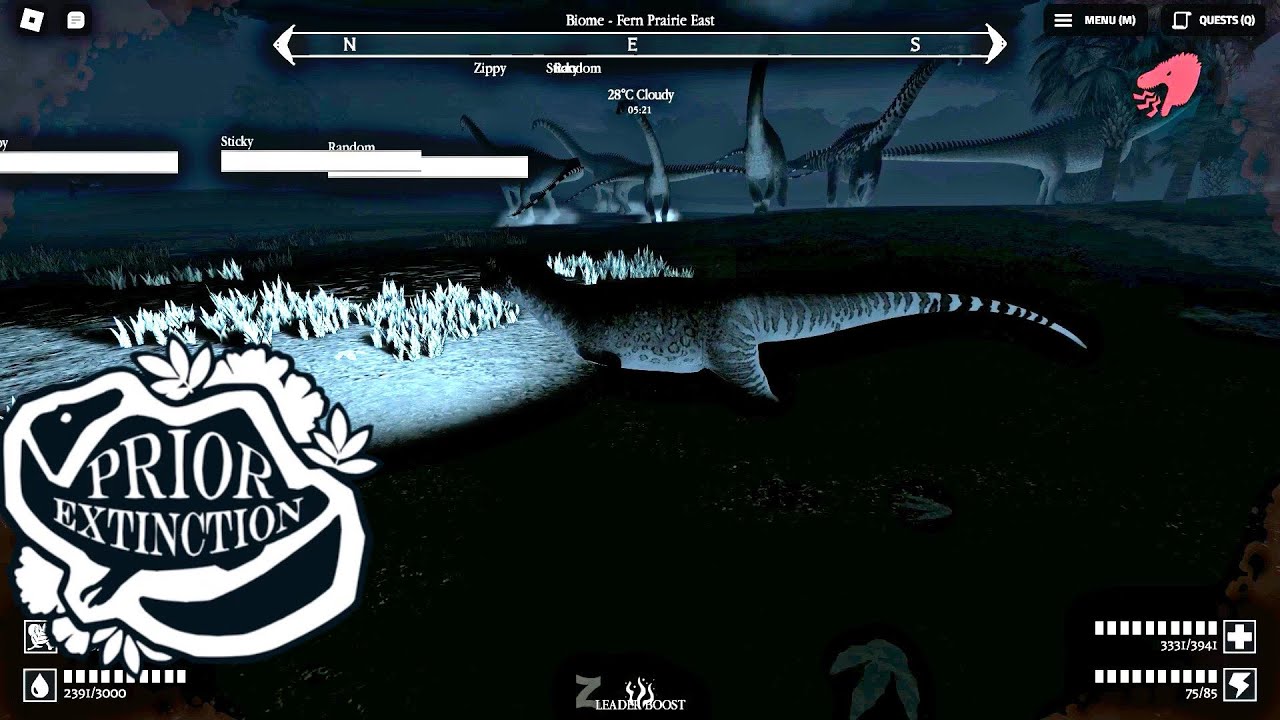 Allosaurus Pride Hunting a big Diplodocus herd - Prior Extinction - YouTube