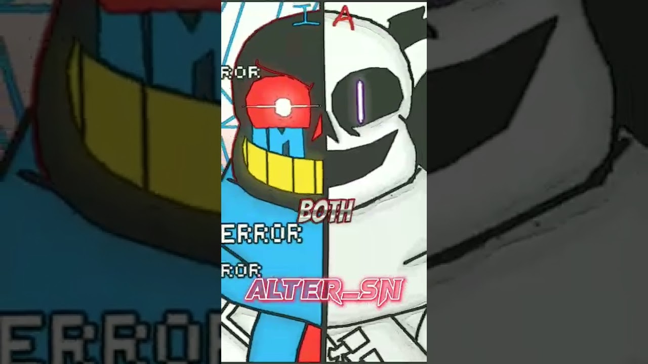 [Requested]:God404!Sans VS RighteousError!Sans 1V1#sans#undertale# ...