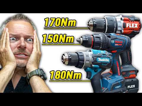 BOSCH KILLER? Neue Monster Akkuschrauber im TEST | Werkzeug News 370