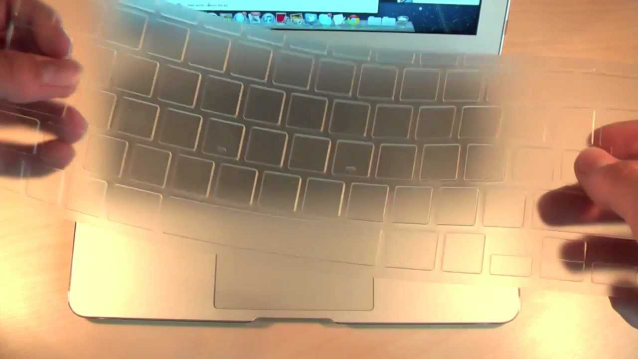 Moshi ClearGuard Keyboard Protector for Macbook Air 11" - YouTube