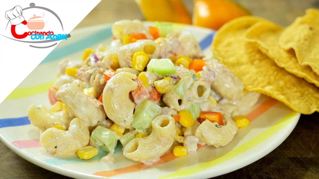 Ensalada de Coditos con Atún - YouTube
