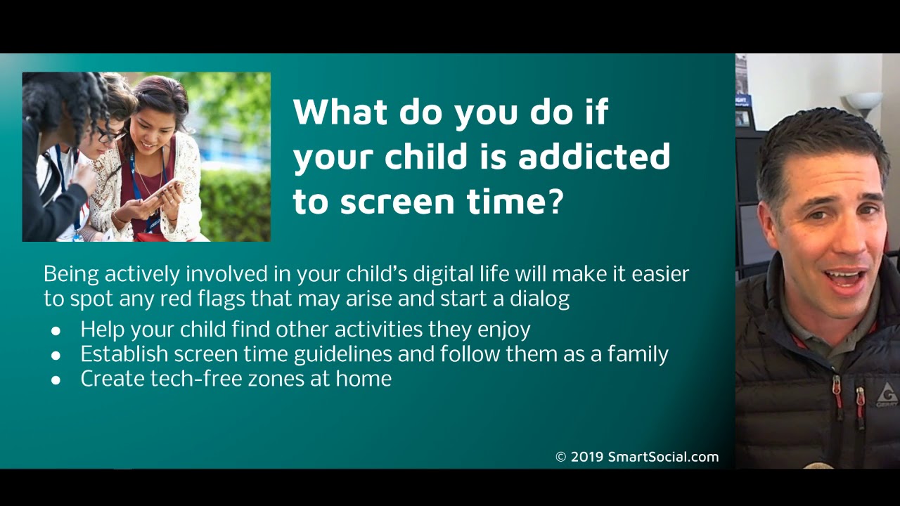 What do you do if your child is addicted to screen time - YouTube