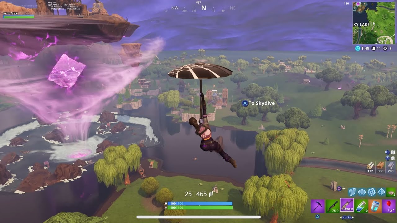 Playing Chapter 1 Season 6 in 2025 ( Project Era ) - YouTube