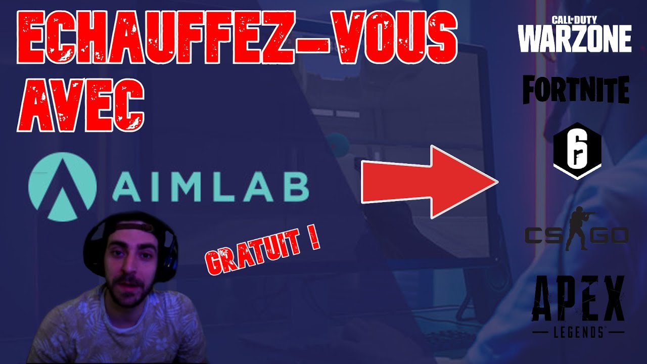 COMMENT AMÉLIORER SON AIM AVEC AIMLAB!! AIM + CROSSHAIR PLACEMENT [FR ...