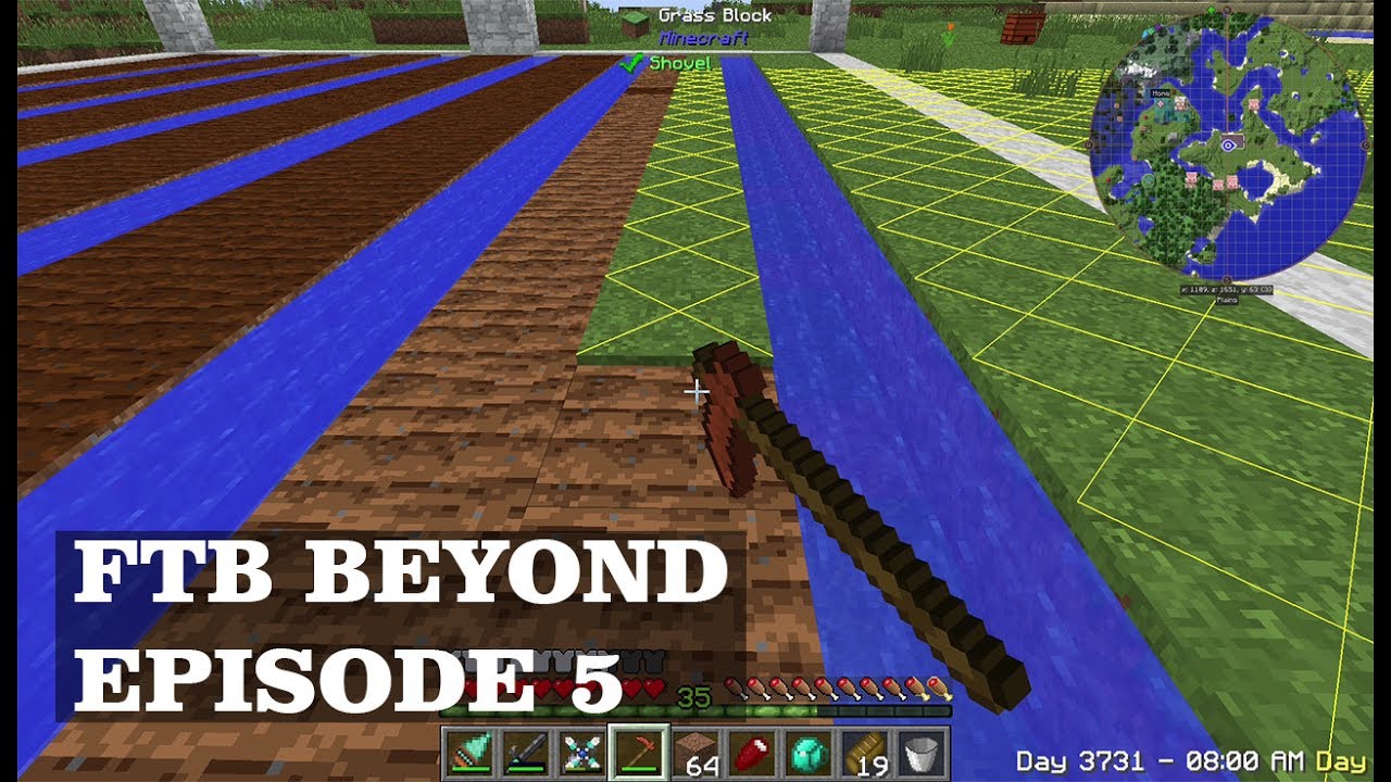 Feed The Beast Beyond - Episode 5 - Mining and Farming | Minecraft ...