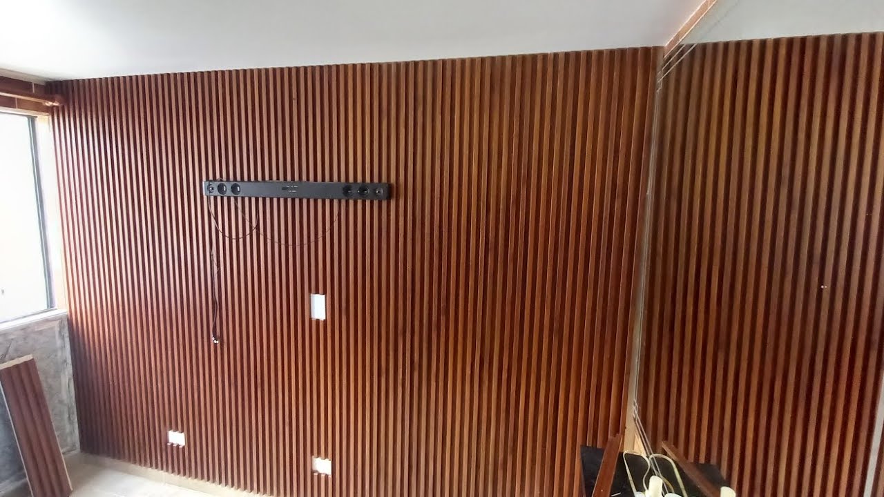 Paredes WPC fácil instalacion - YouTube