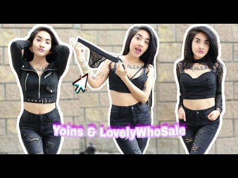 Probando LENCERIA y ROPA ASIATICA barata | Haul Yoins & LovelyWhoSale