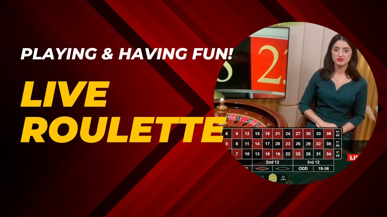 Live Roulette - Having fun and playing the game! - YouTube