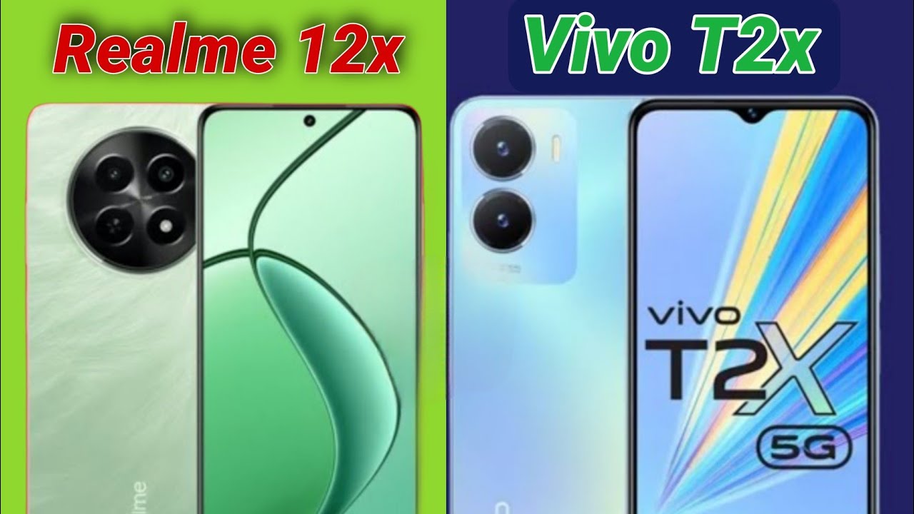 Realme 12x 5G vs Vivo T2x 5G- Full Comparison | Should I buy Realme 12x ...