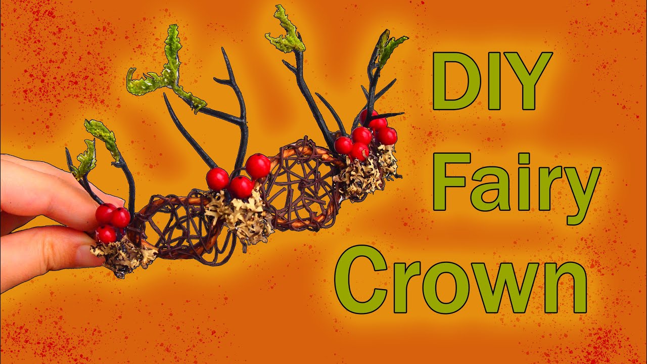 DIY Fairy Crown! - YouTube